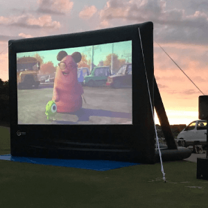 Hire high-quality pop-up cinema equipment